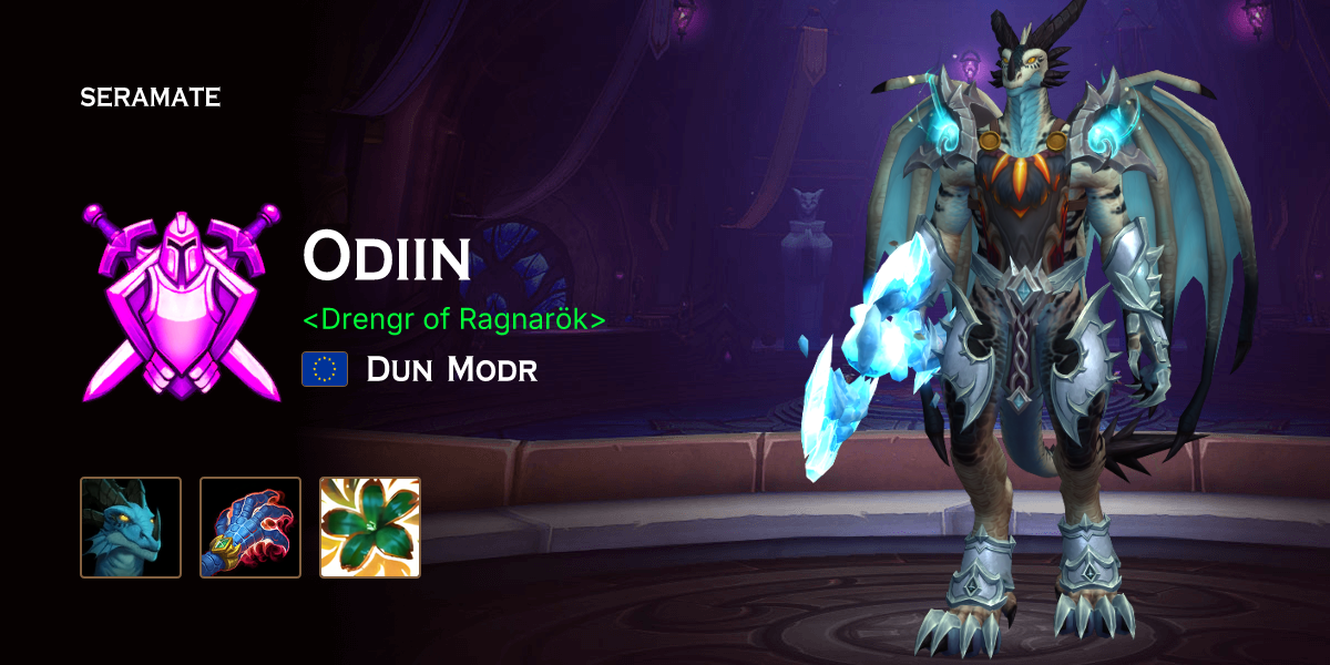 Odiin Dun Modr Eu · Seramate · Wow Pvp Leaderboards Arena Activity Character Profiles And More